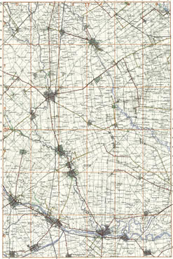 Topografska Karta JNA 1:100.000